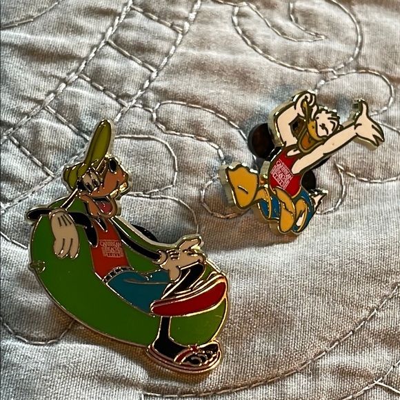 Disney | Accessories | Goofy And Donald Duck Enamel Pins Disney | Poshmark